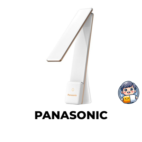 PANASONIC LED Desk Light Touch Sensor Folding Table Lamp Portable USB ...