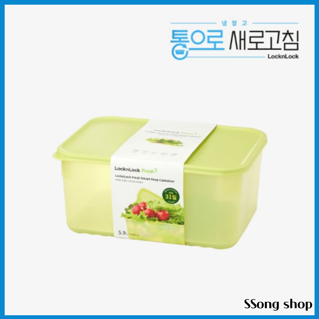 LocknLock Smart Keep Fresh Container – BPA FREE, Stackable, 5.9L ...