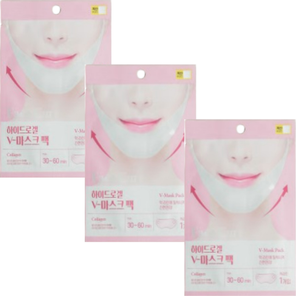 Hydrogel V-Line Mask Pack for Chin & Jawline Care X 3P | Shopee Philippines