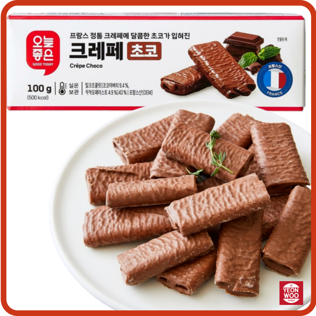 Choco Crepe 100g from korea | Shopee Philippines