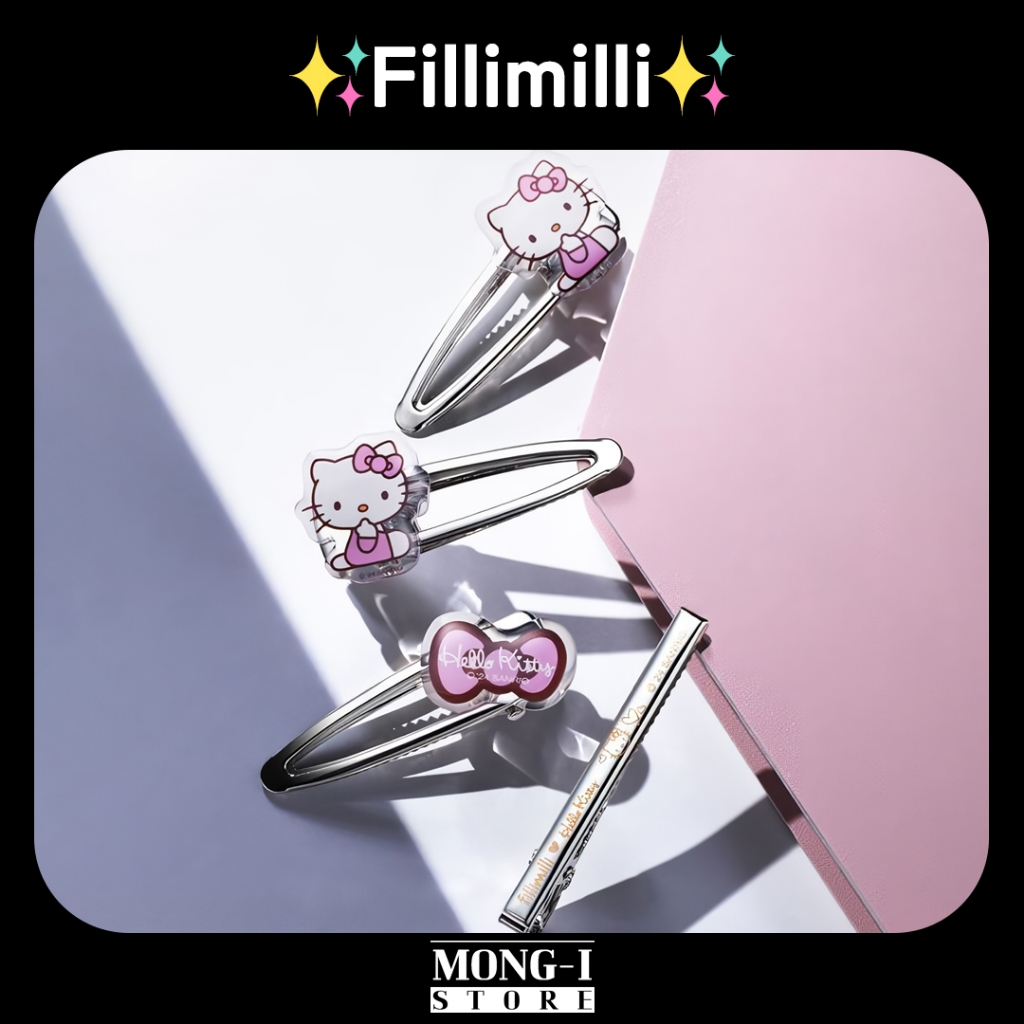 fillimilli Make Up Hairpin(4p) (Hello Kitty Edition) | Shopee Philippines