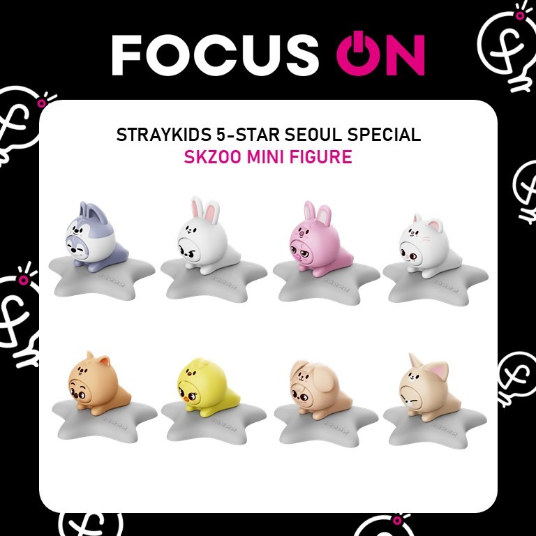 STRAYKIDS SKZOO MINI FIGURE 5STAR SEOUL SPECIAL | Shopee Philippines