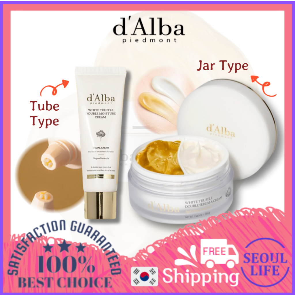 d'Alba White Truffle Double Serum & Cream 13g, 70g / Dalba White Truffle Double Serum & Cream ...