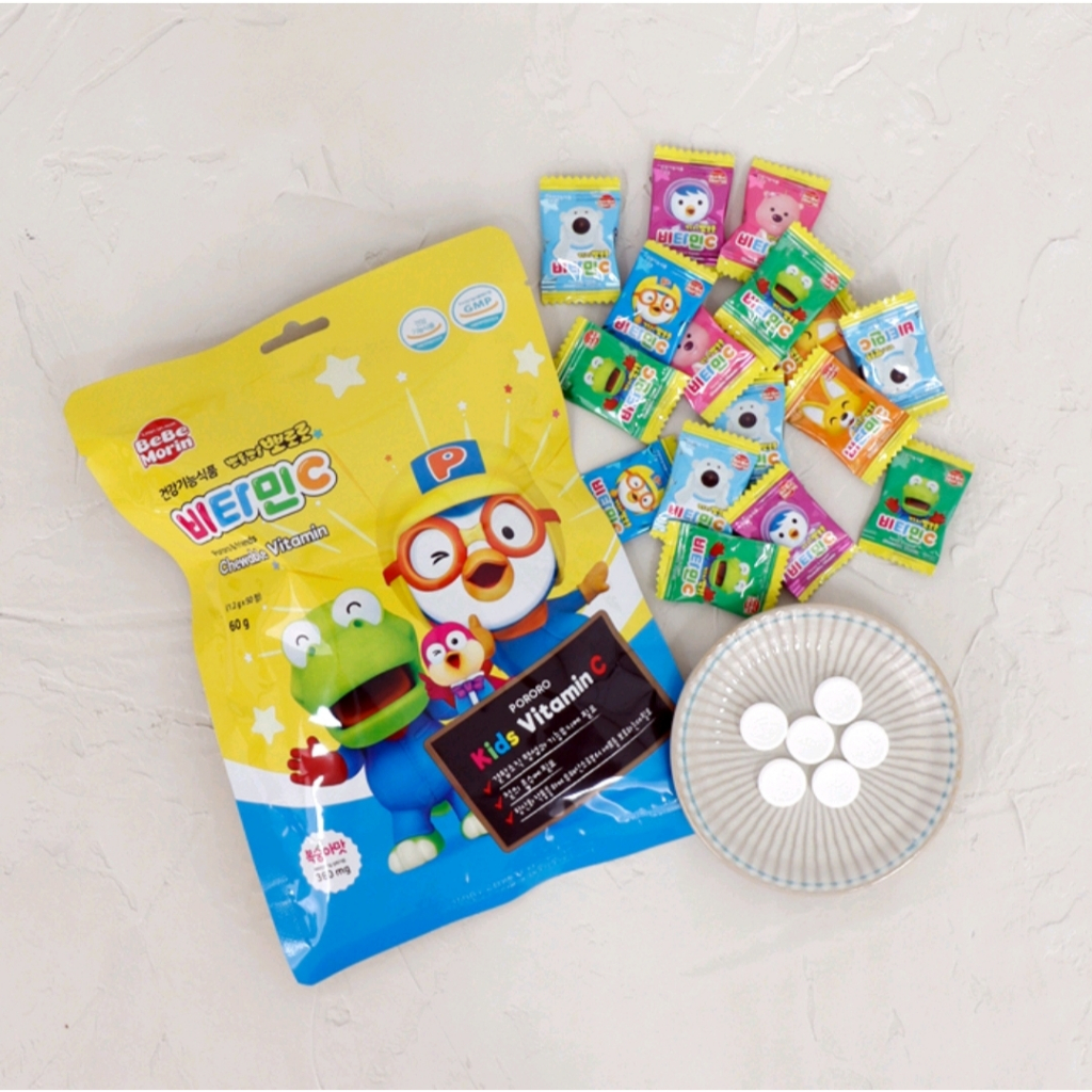 Pororo Vitamin C Peach Gummies – Tasty Daily Boost for Happy Kids ...