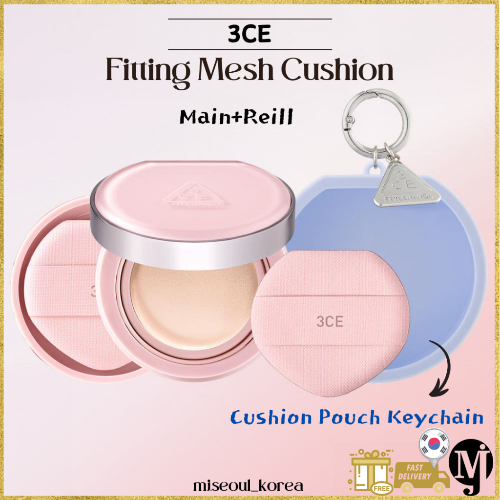 3ce Fitting Mesh Cushion 6colors(Main+Refill) | Shopee Philippines