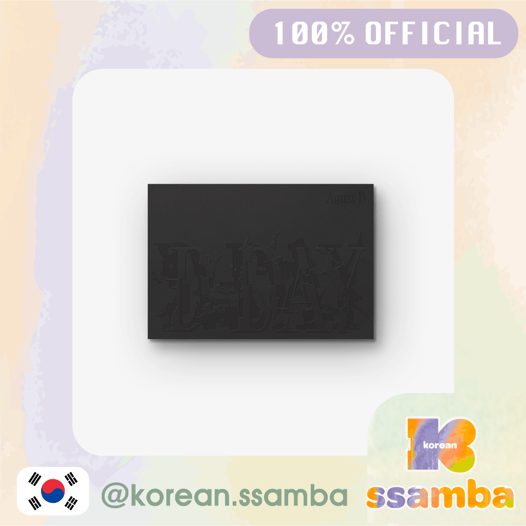 Agust D (BTS) 'D-DAY' (Weverse Albums ver.) | Shopee Philippines