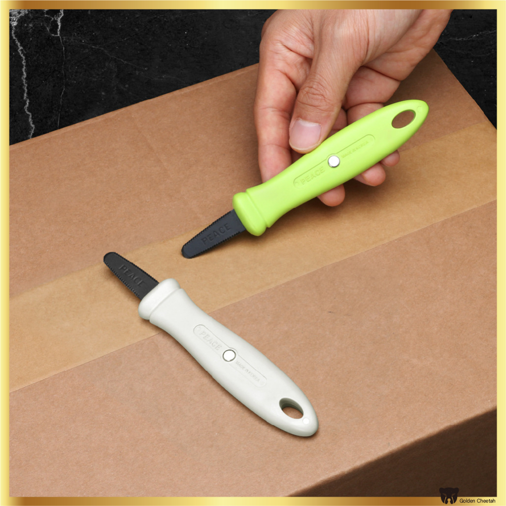 PEACE KOREA Safe and Clean Package Opening Magnetic Box Cutter | Shopee ...
