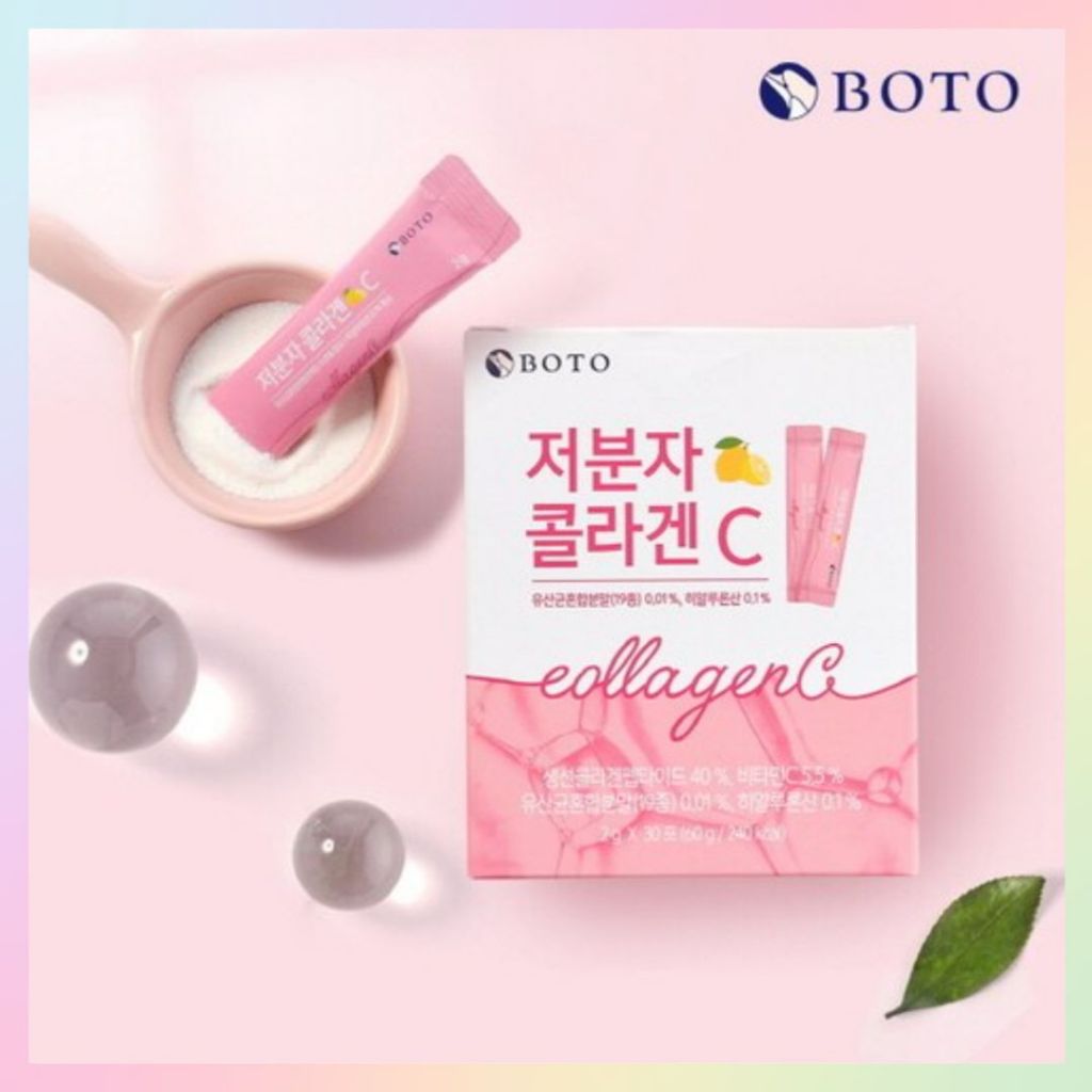 BOTO Collagen C powder Korea Vitamin C Hyaluronic Acid (2g*30sachets ...