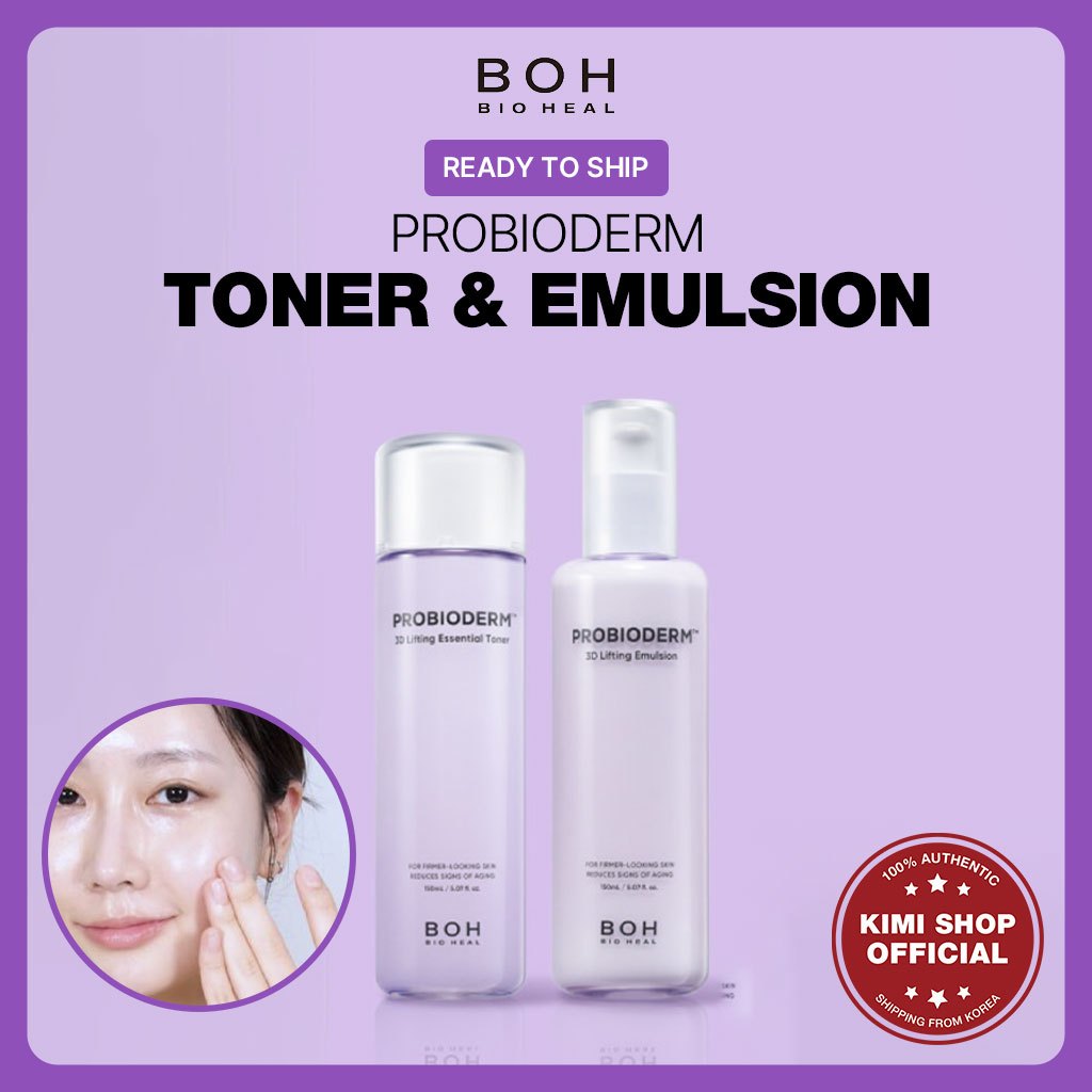 [BIO HEAL BOH] Probioderm 3D Lifting Essential Toner & Emulsion 150ml ...