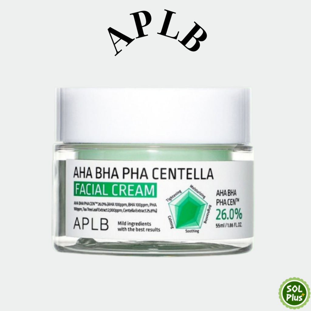 APLB AHA BHA PHA Centella Facial Cream (55ml) | Shopee Philippines