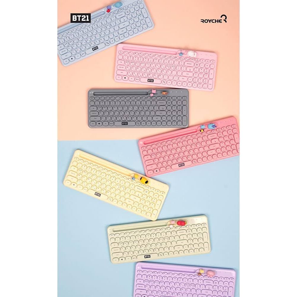 BTS BT21 My Little Buddy Keyboard | Shopee Philippines