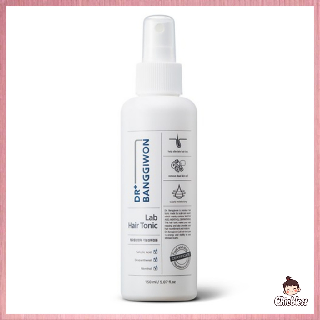 Dr. Banggiwon Lab Hair Tonic for Hair Loss Relief & Scalp Cooling 150ml ...