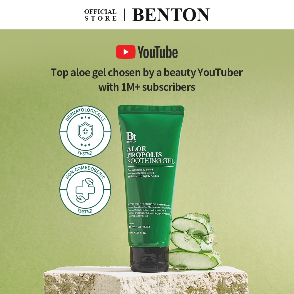 [Benton Official] Aloe Propolis Soothing Gel 100ml, Aloe Vera 80% ...