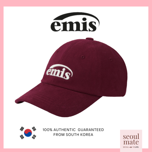 [From South Korea] EMIS NEW LOGO EMIS CAP(RENEWAL) 2 Color | Shopee ...