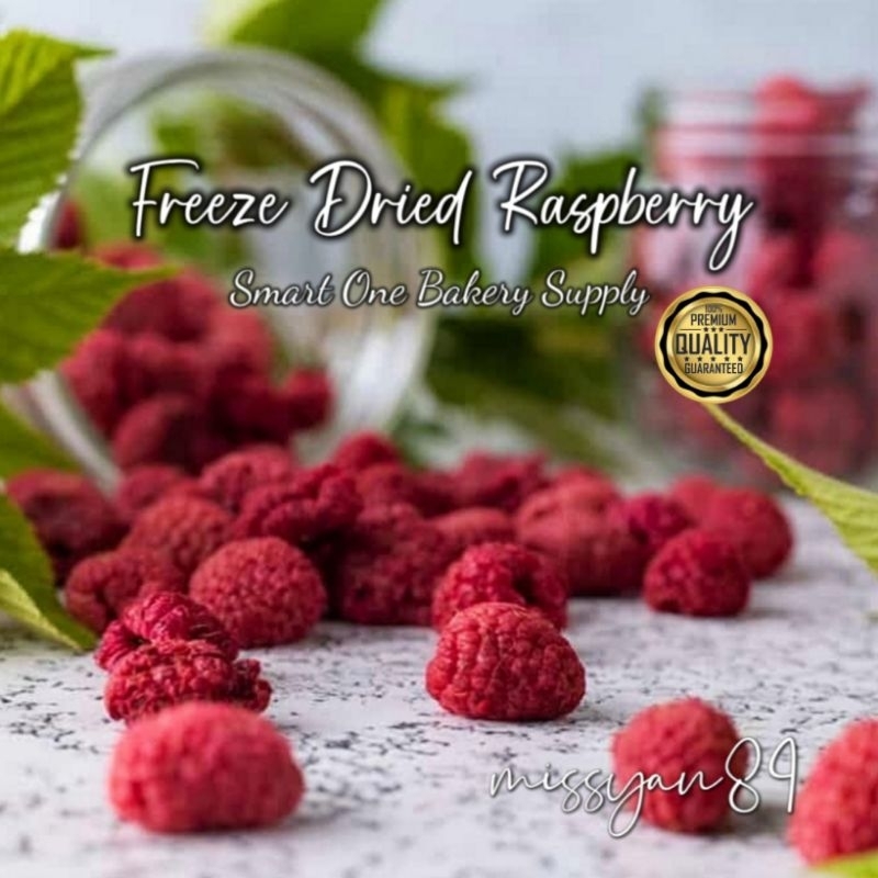 Freeze Dried Raspberry 脆脆 冻干树莓丁 覆盆子 Crunchy Snack Raspberries Nibs ...