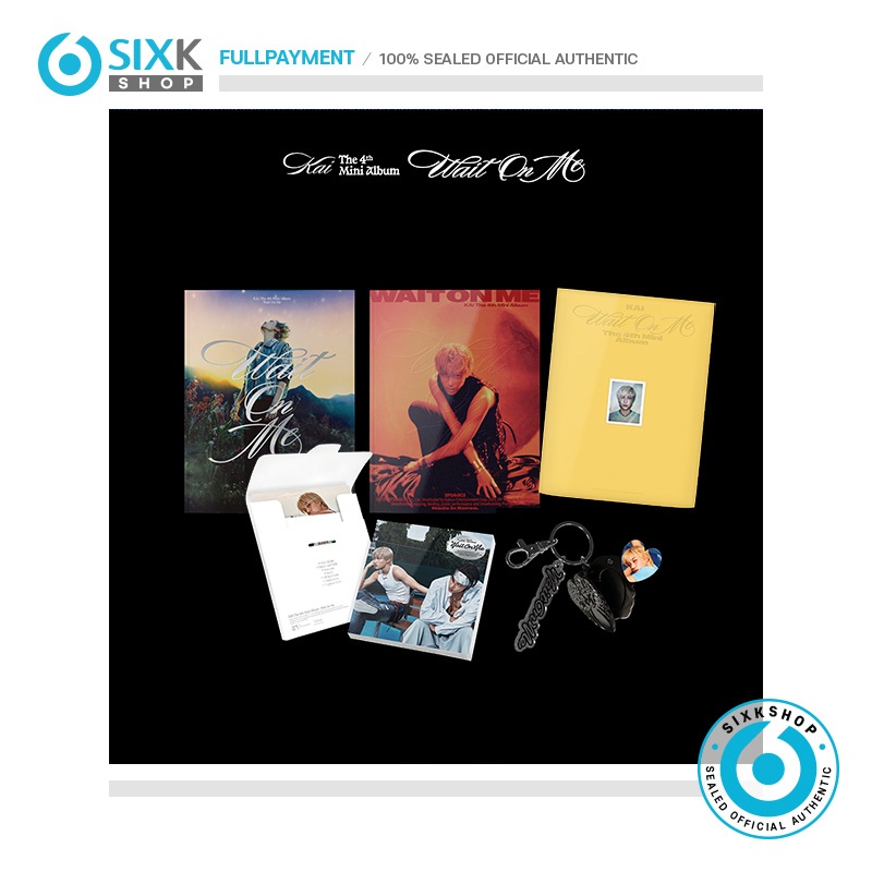 KAI The 4th Mini Album Wait On Me | Shopee Philippines