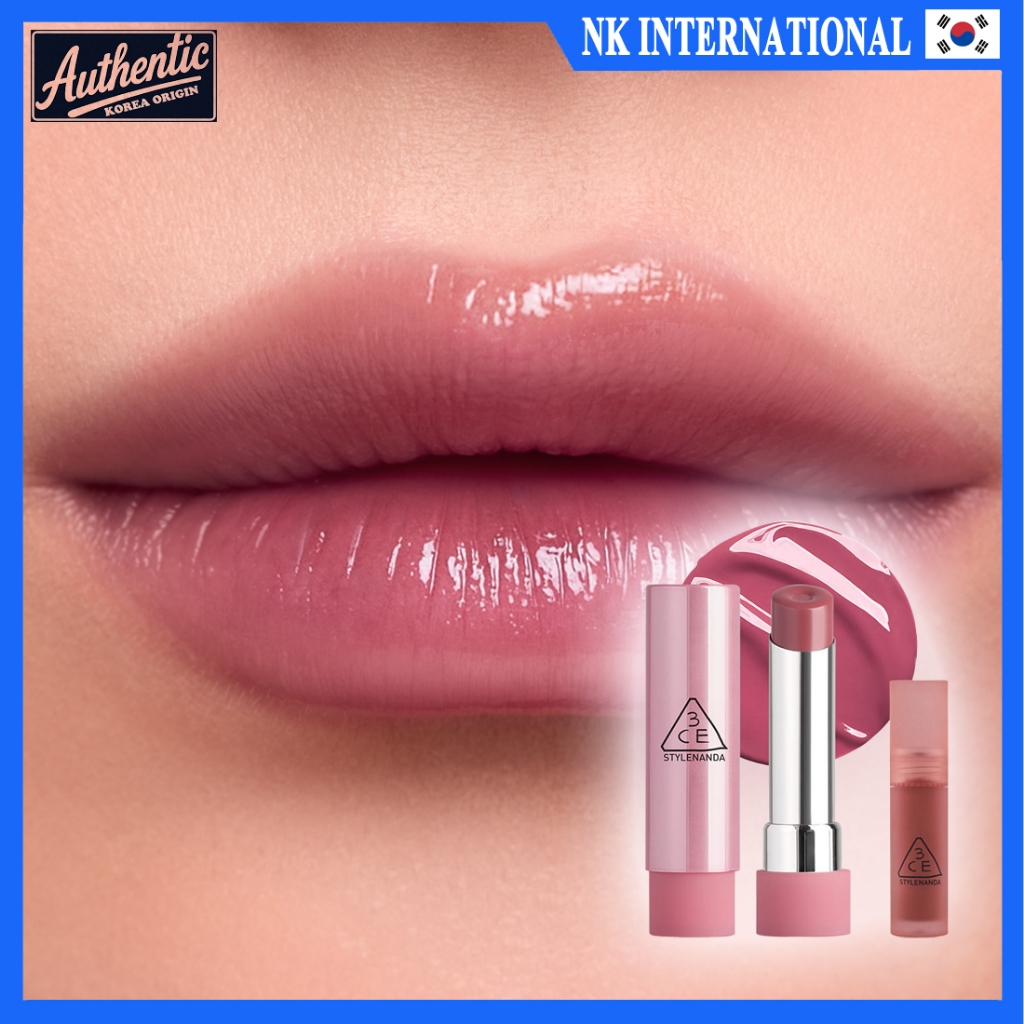 [ 3CE ] NEW 3CE Glazy Lip Glow – 9 Colors | Shopee Philippines