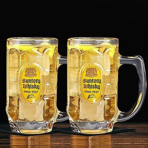 Suntory Highball Glass 375ml Set of 2 / Japan Authentic / 100% Genuine ...