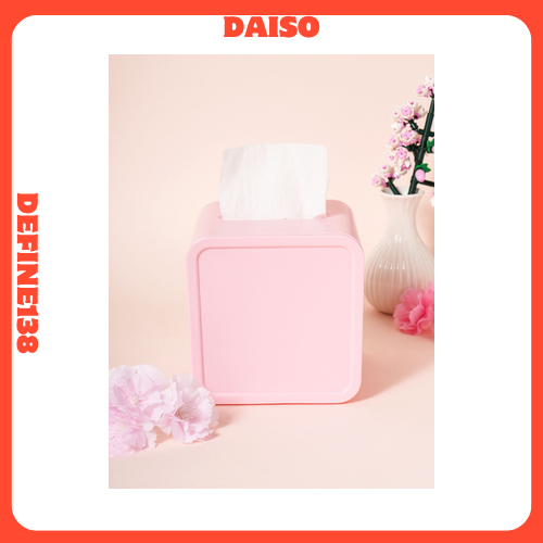 DAISO KOREA Dual Tissue Holder – Fits Box Tissues & Toilet Rolls ...