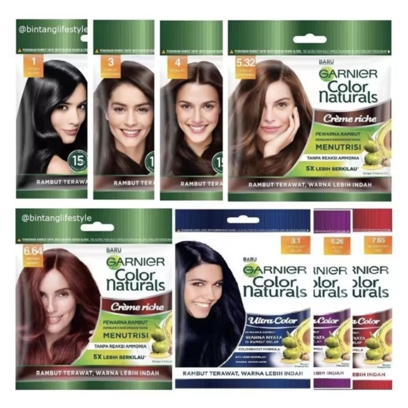 Garnier Hair Color Naturals (1 pack) | Shopee Philippines