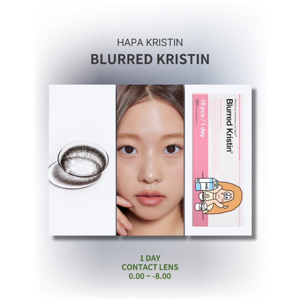 [Hapa Kristin] 1 Day (Black Color) (12.8mm) | Shopee Philippines