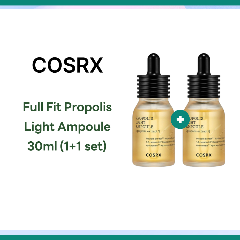 COSRX Full Fit Propolis Light Ampoule 30ml (1+1 set) | Shopee Philippines