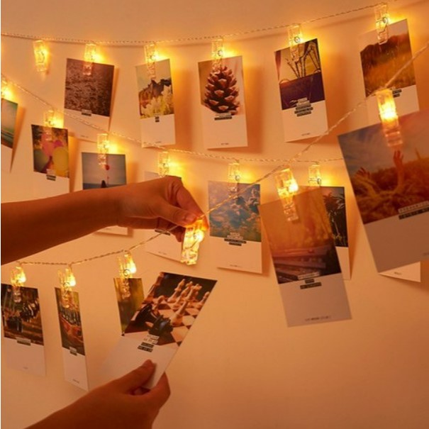 LED Polaroid Clip Photo String Lights 3M 20 LEDs | Shopee Philippines