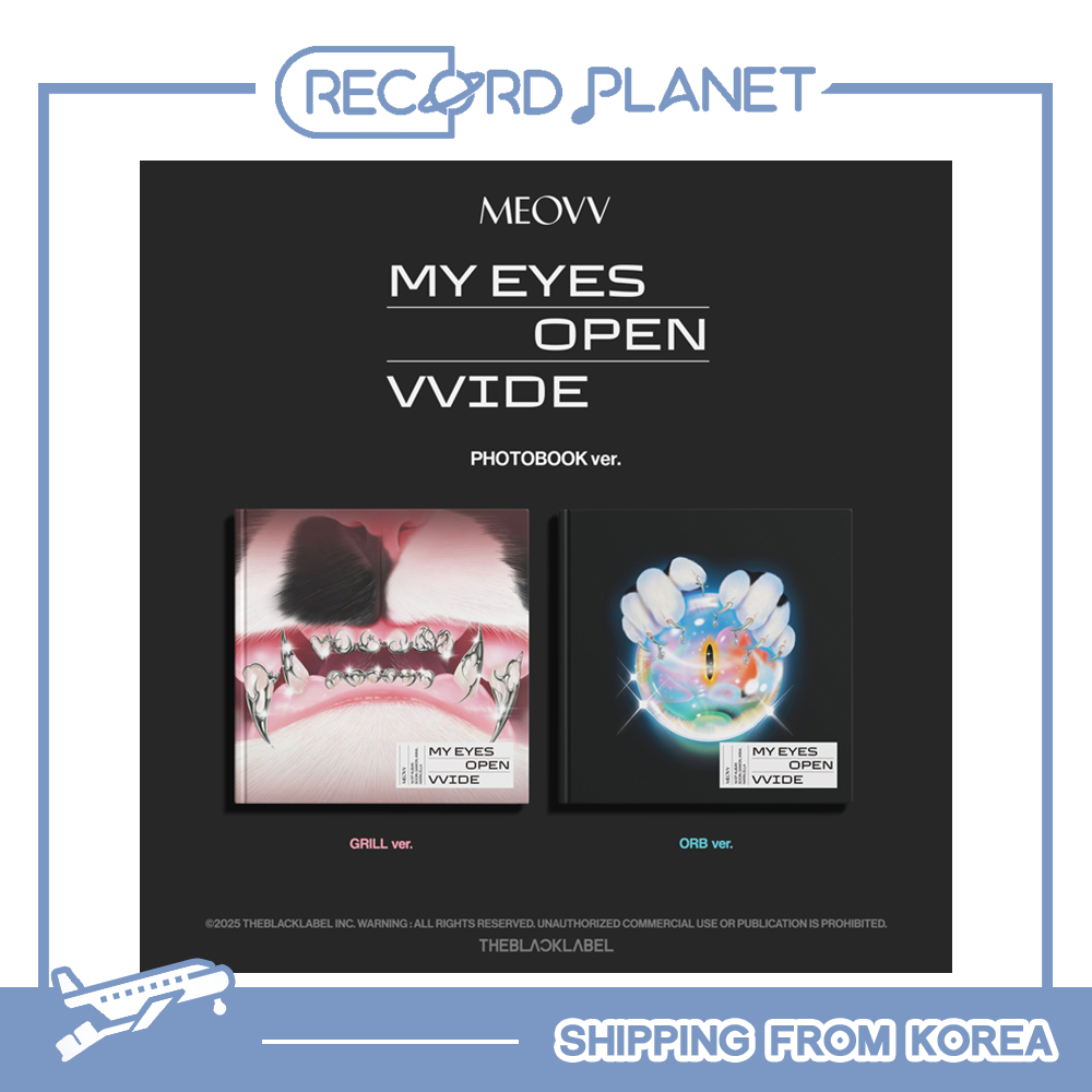 MEOVV - 1st EP ALBUM [MY EYES OPEN VVIDE] (PHOTOBOOK ver.) | Shopee ...