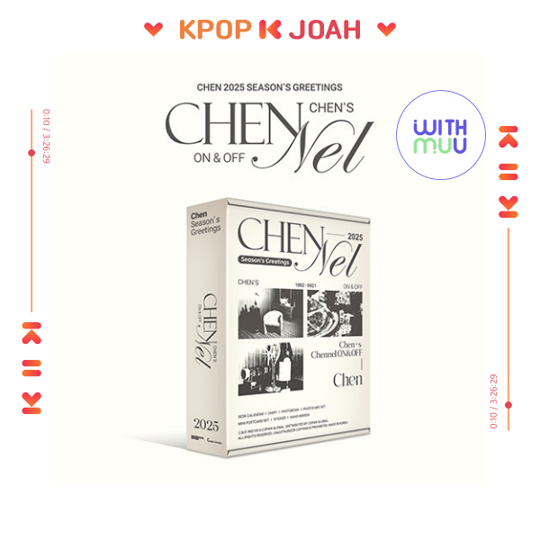 [POB] CHEN [CHen's Chennel ON&OFF] 2025 SEASON'S GREETINGS [18th Dec ...