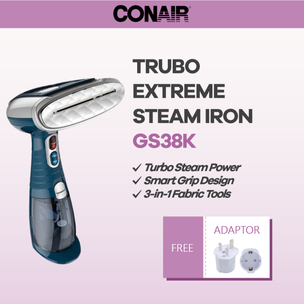 CONAIR EXTREME HANDY STEAM IRON (GS38K) | Shopee Philippines