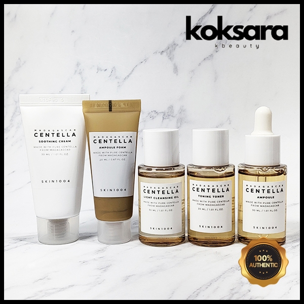 skin1004 madagascar centella 5types travel kit | Shopee Philippines