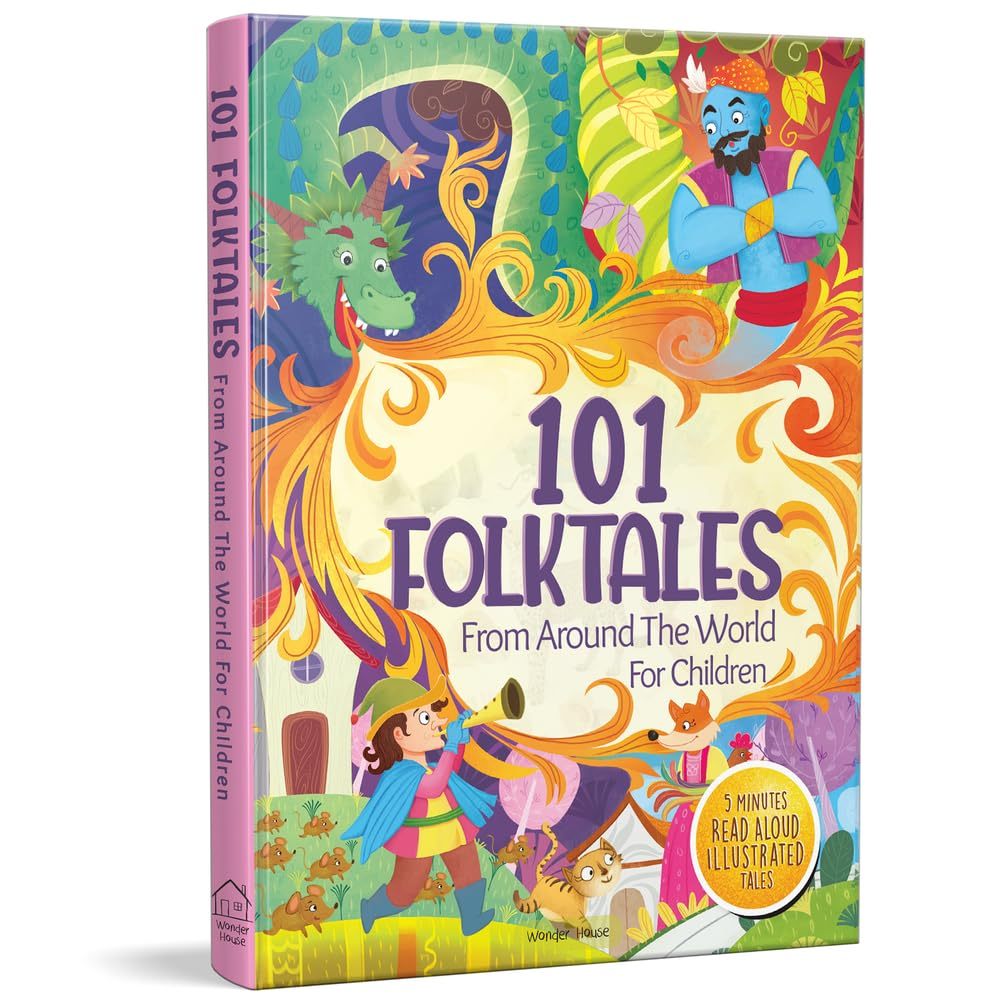 101 Folktales For Children - 5 Minutes Read Aloud Illustrated Tales ...