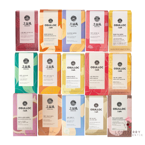OSULLOC 15 Flavors Tea Bag Series (20T) | Shopee Philippines