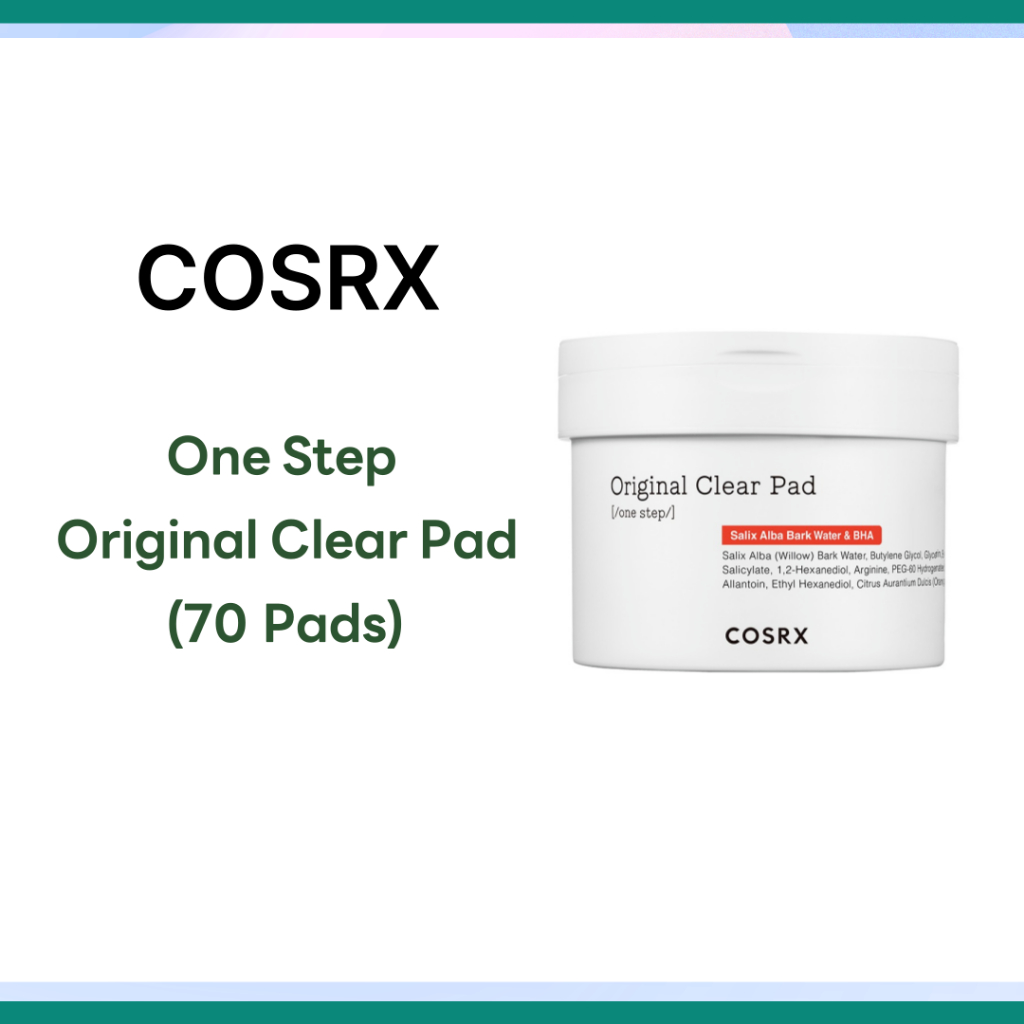 COSRX One Step Original Clear Pad (70 Pads) | Shopee Philippines