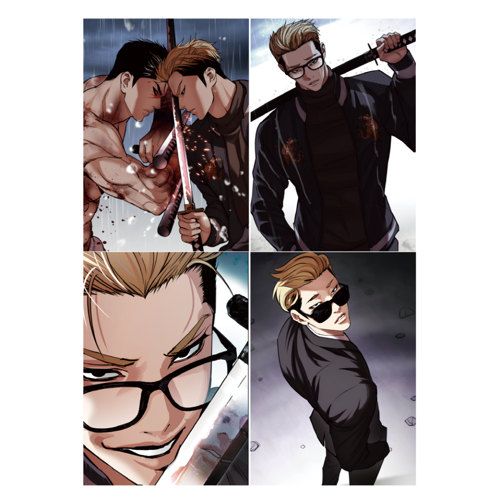 [Lookism] Goo Kim Poster Set (4 Types) | LOOKISM (看臉時代) Official MD ...