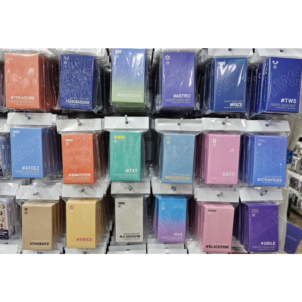 Photo Card [60P Pack] K-POP/K-Actor [Korean singer/actor by option ...