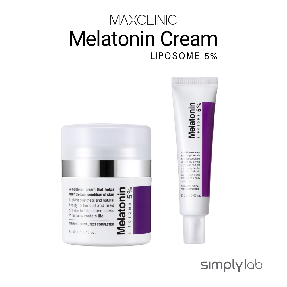 [MAXCLINIC] Time Return Melatonin Cream Liposome 5% (50g / 25g ...