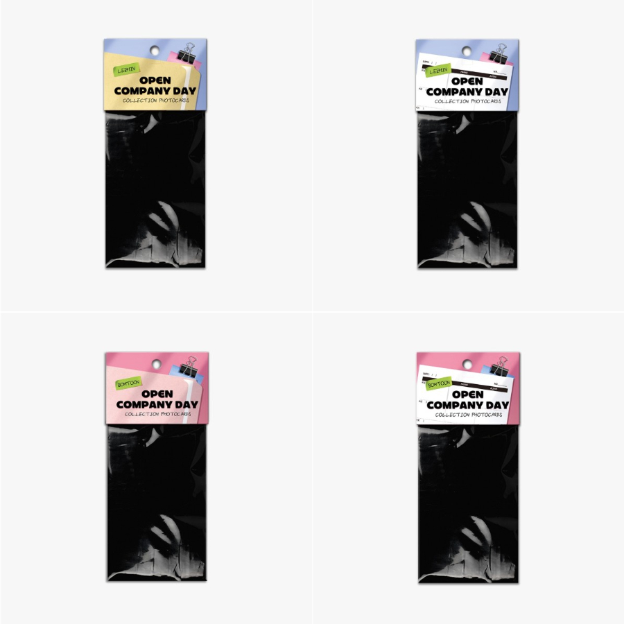 LEBOM OPEN COMPANY DAY Collection Photo Cards, Official Merch | Shopee ...