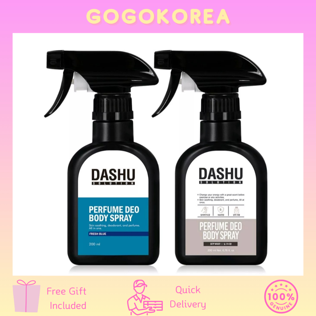 [DASHU] Solution Deo Body Spray / 200mL / Ready to Stock / OliveYoung / Musinsa | Shopee Philippines