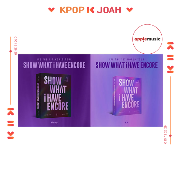 [POB] (Blu-ray / KiT Video) IVE - THE 1ST WORLD TOUR [SHOW WHAT I HAVE ...
