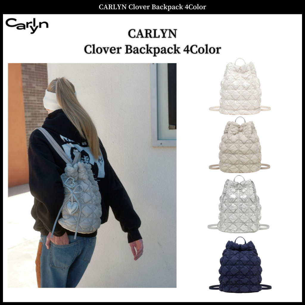 CARLYN Clover Backpack 4Color | Shopee Philippines