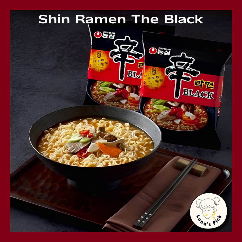 Nongshim Shin Ramen Black 134g 1pack (4ea) | Shopee Philippines