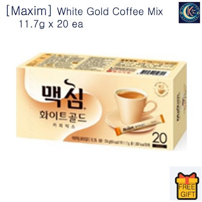 Maxim White Gold Coffee Mix 12g x 20 ea / No Box | Shopee Philippines