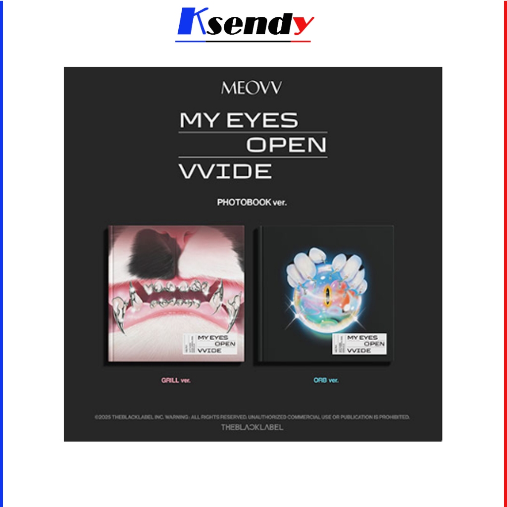 MEOVV 1st EP Album [ MY EYES OPEN VVIDE ] Photobook ver. | Shopee ...