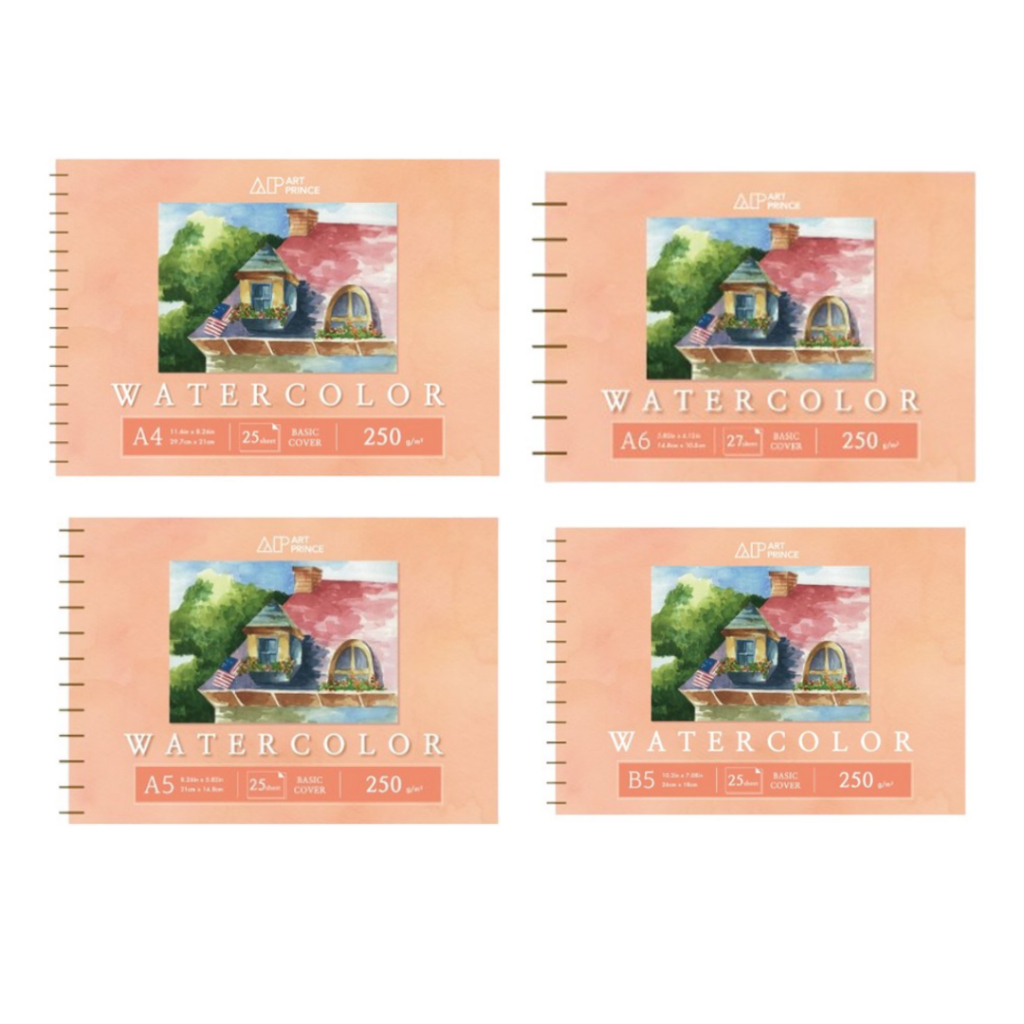 [made in korea] Doosung Art Prince Watercolor Sketchbook 250g 25pcs ...