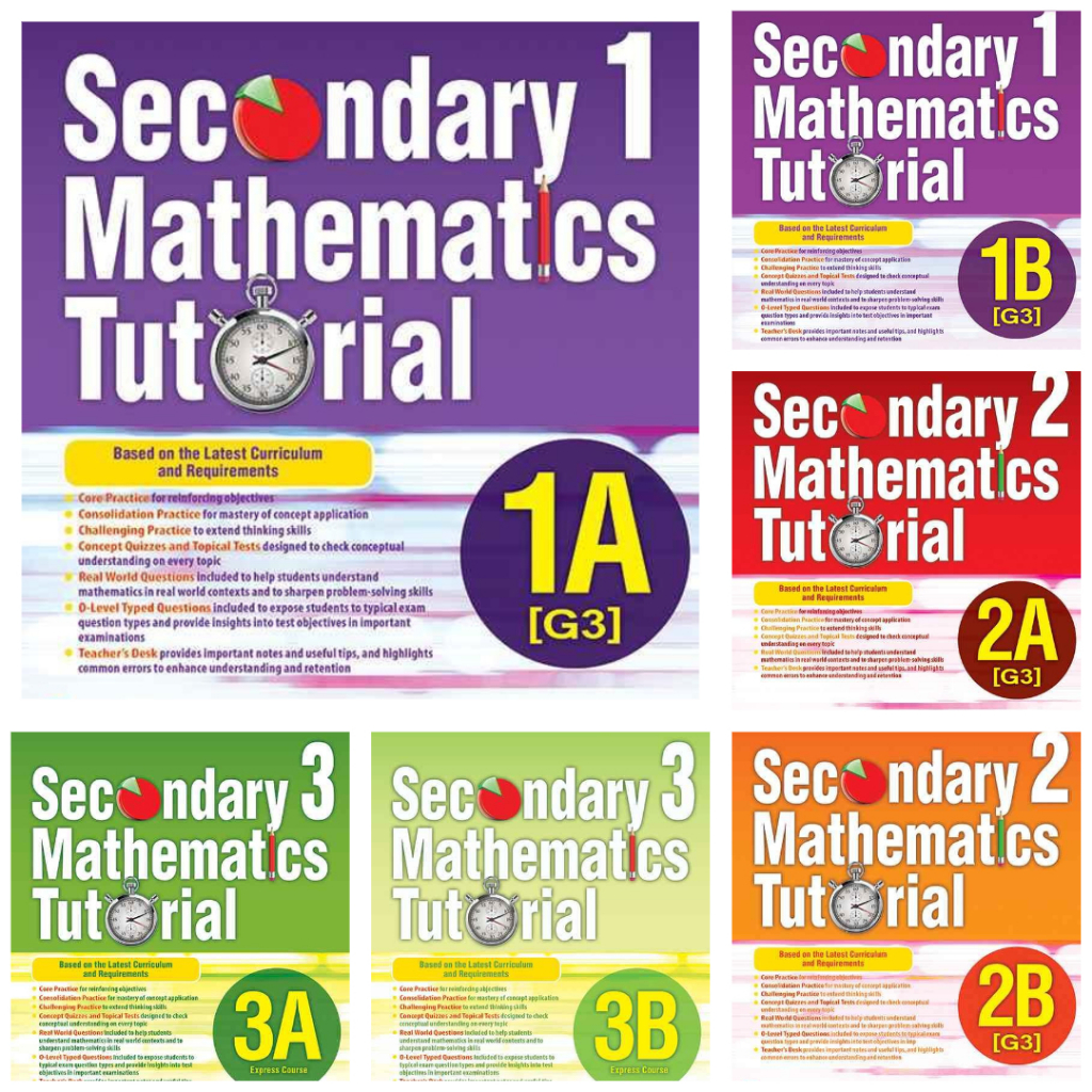 Secondary Mathematics Tutorial Sec 1-3 (G3 & Express) | Shopee Philippines