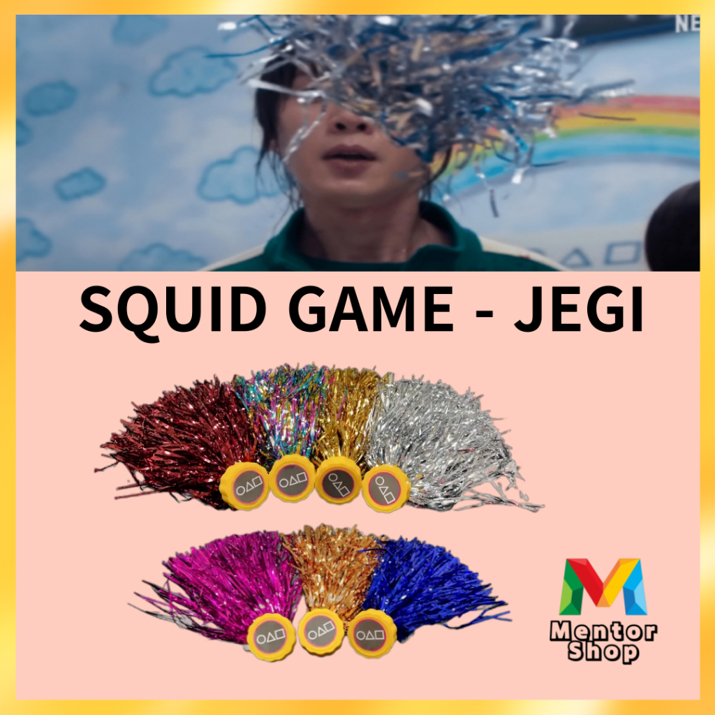 Squid Game Jegi(Traditional Korean Game)-(Random delivery) | Shopee ...