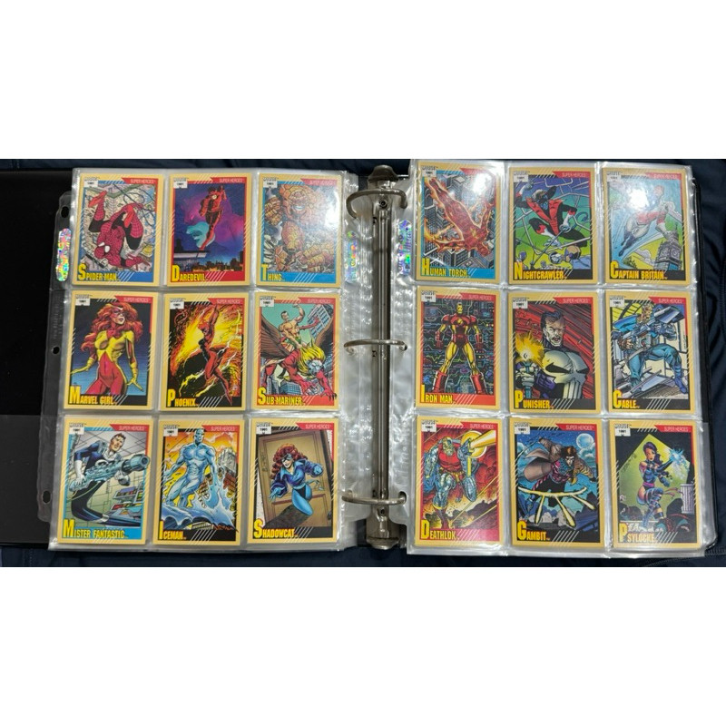 Full Set 1991 Marvel Universe Series 2 Limited Edition Collectors Tin ...
