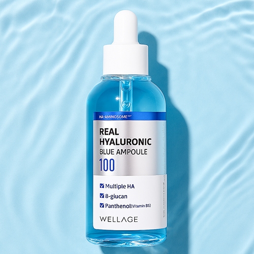 Wellage Real Hyaluronic Blue 100 Ampoule 60ml / 100ml | Shopee Philippines