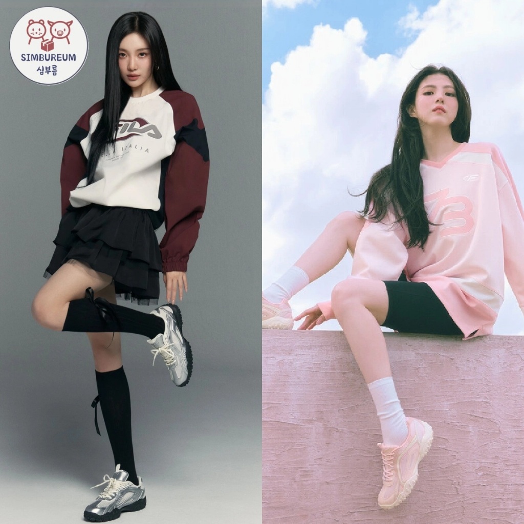 [FILA Korea] K-idol aespa NINGNING / Han Sohee Style Unisex Echappe ...